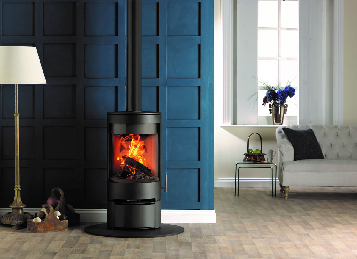 Purevision PVR Cylinder - Multi-Fuel 5kw Stove